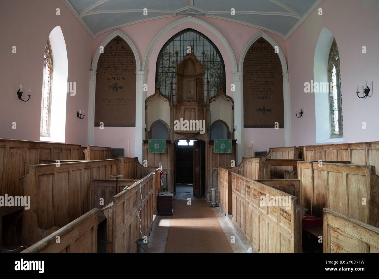 Holy Trinity Church, Teigh, Rutland, England, UK Stock Photo - Alamy