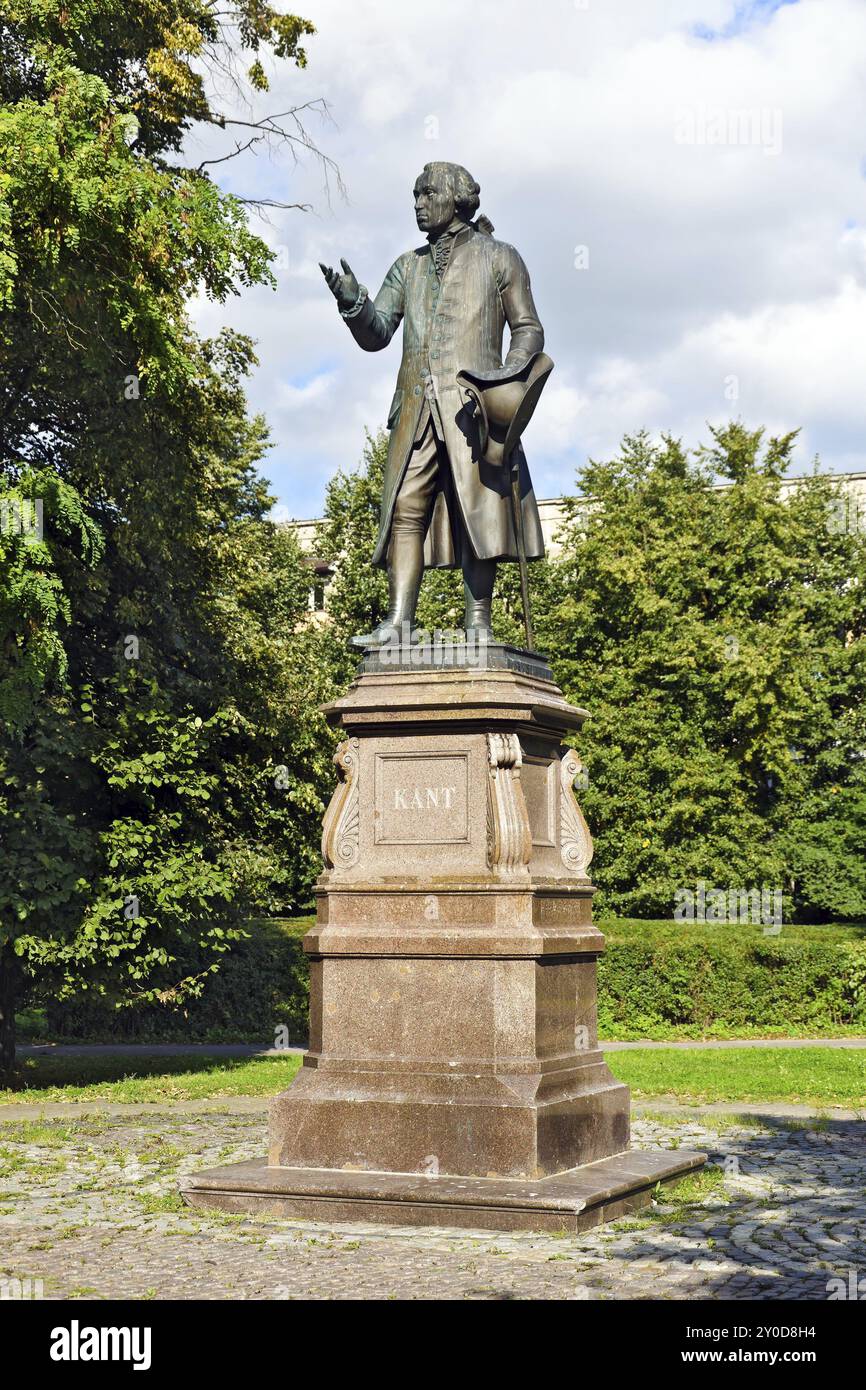 Monument to Emmanuel Kant. Kaliningrad (Koenigsberg before 1946 ...
