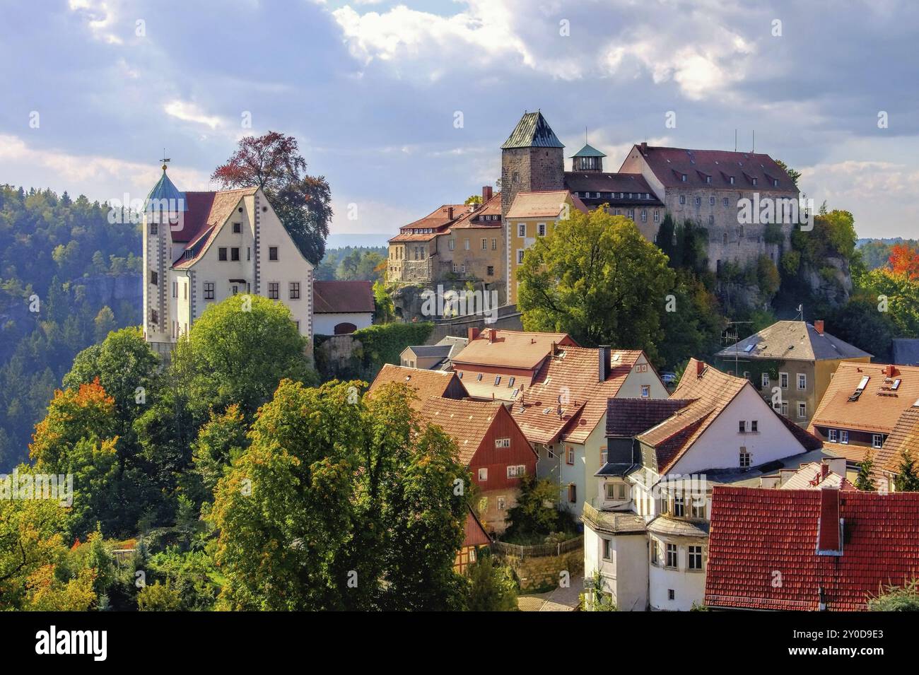 Hohnstein Castle, Hohnstein castle 04 Stock Photo - Alamy
