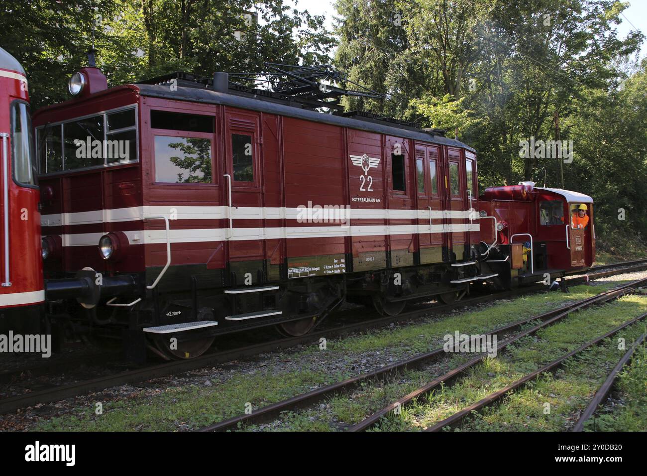 Historic electric locomotive Stock Photo - Alamy