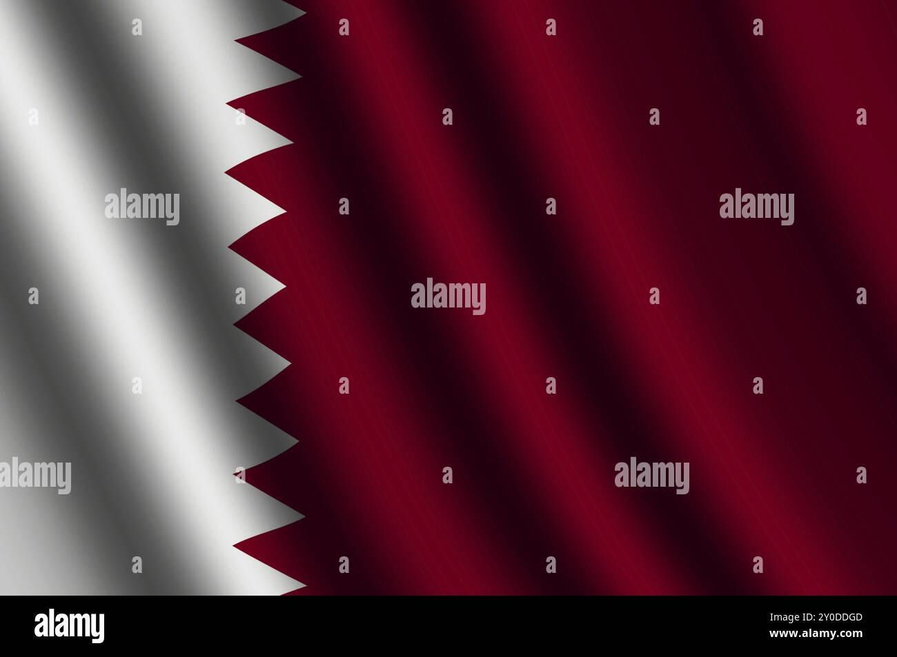 Qatari flag hi-res stock photography and images - Alamy
