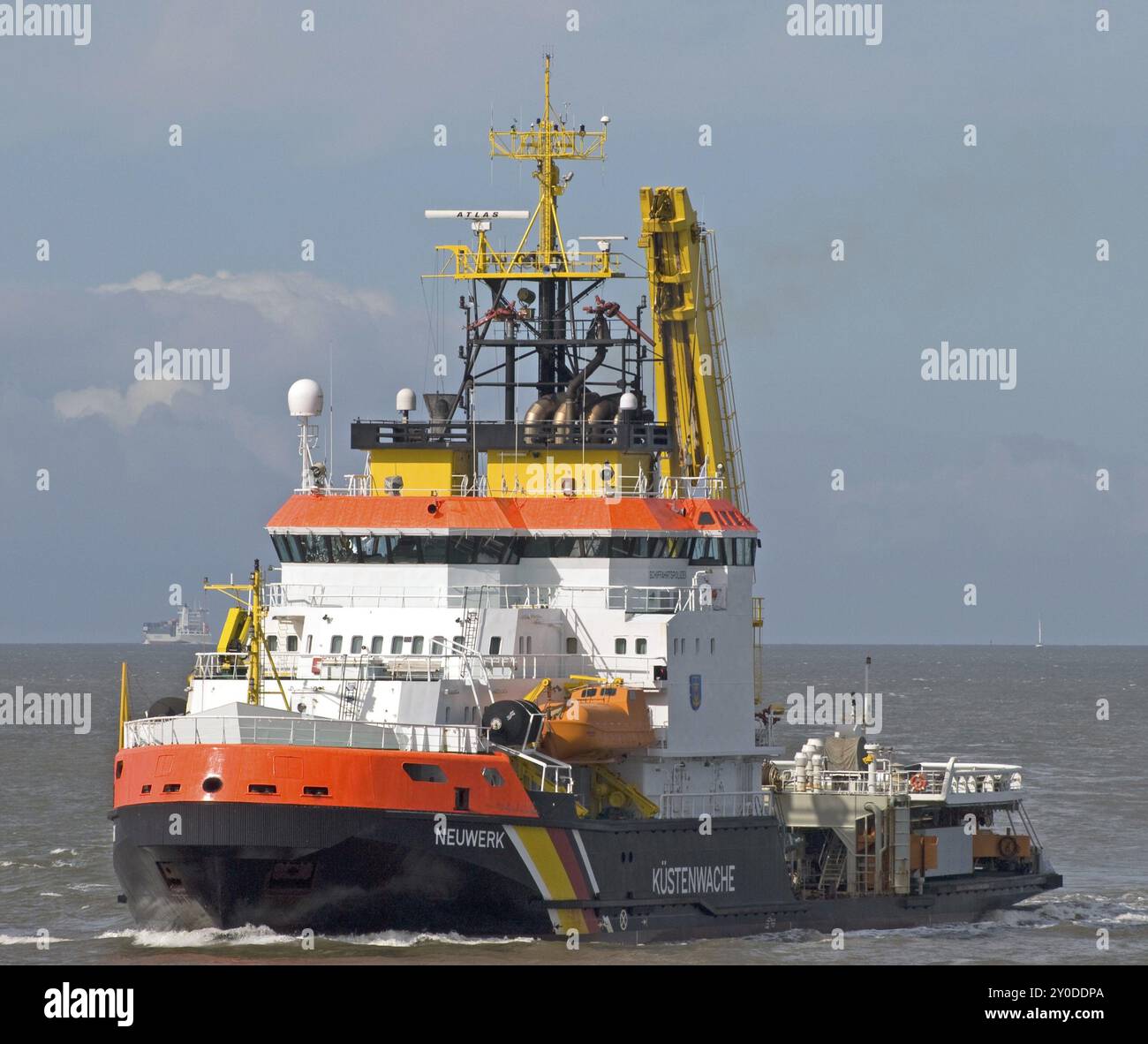 Damage control and multipurpose vessel Neuwerk off Cuxhaven IMO number ...