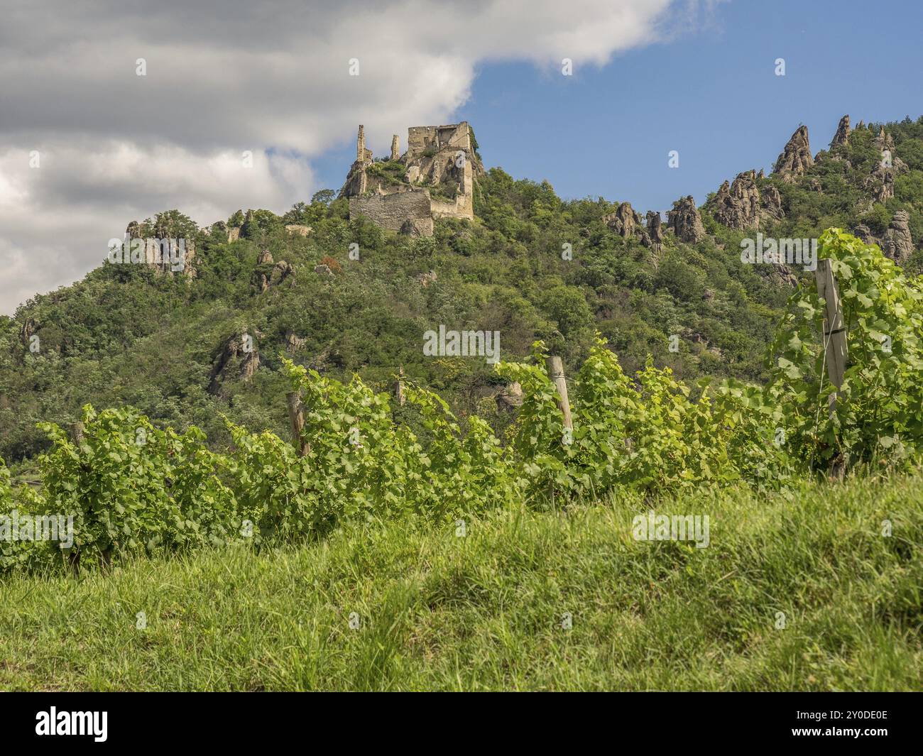 Old ruins on hill agricultural hi-res stock photography and images - Alamy