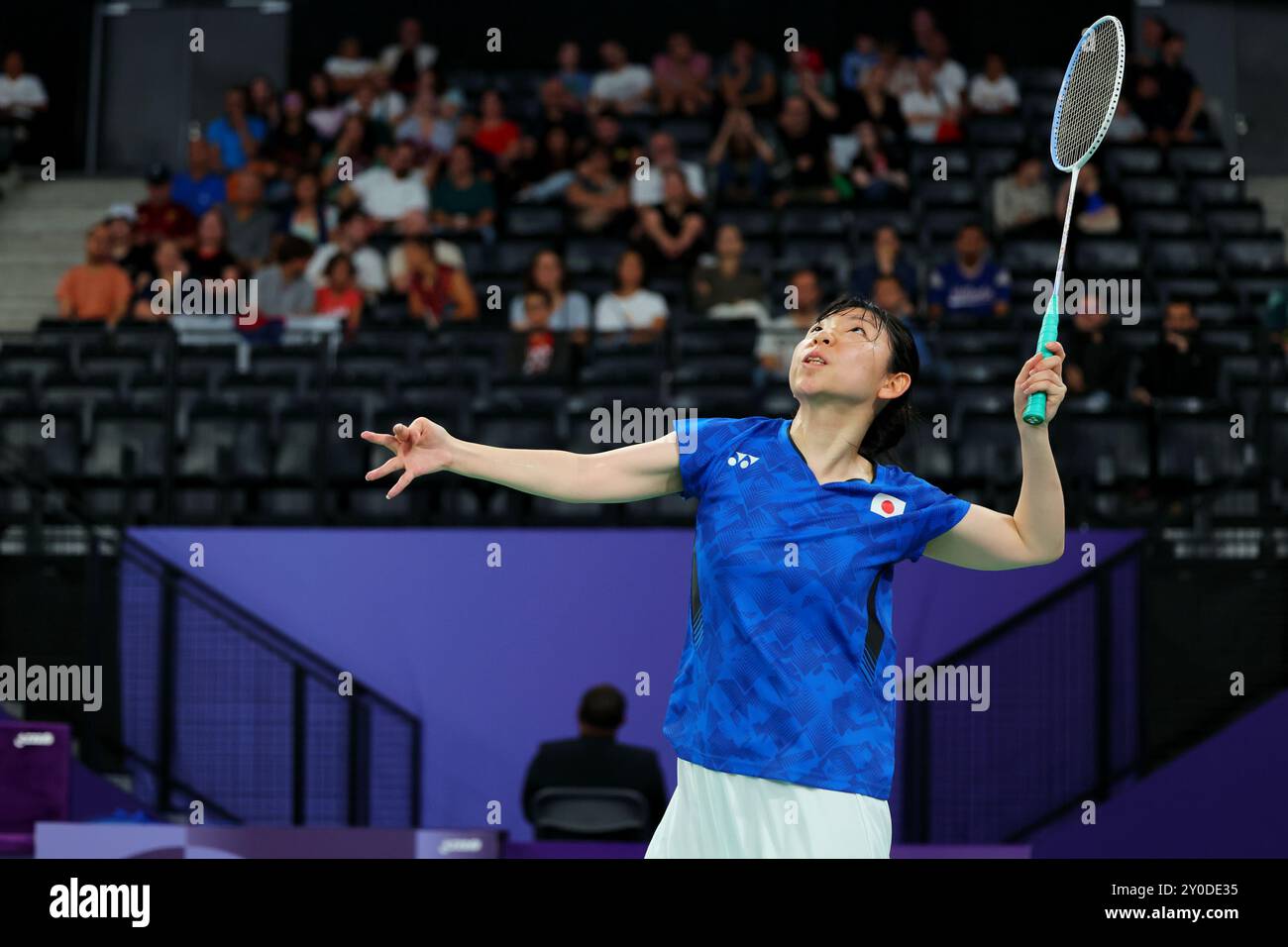 Paris, France. 1st Sep, 2024. Haruka Fujino (JPN) Badminton : Womens ...