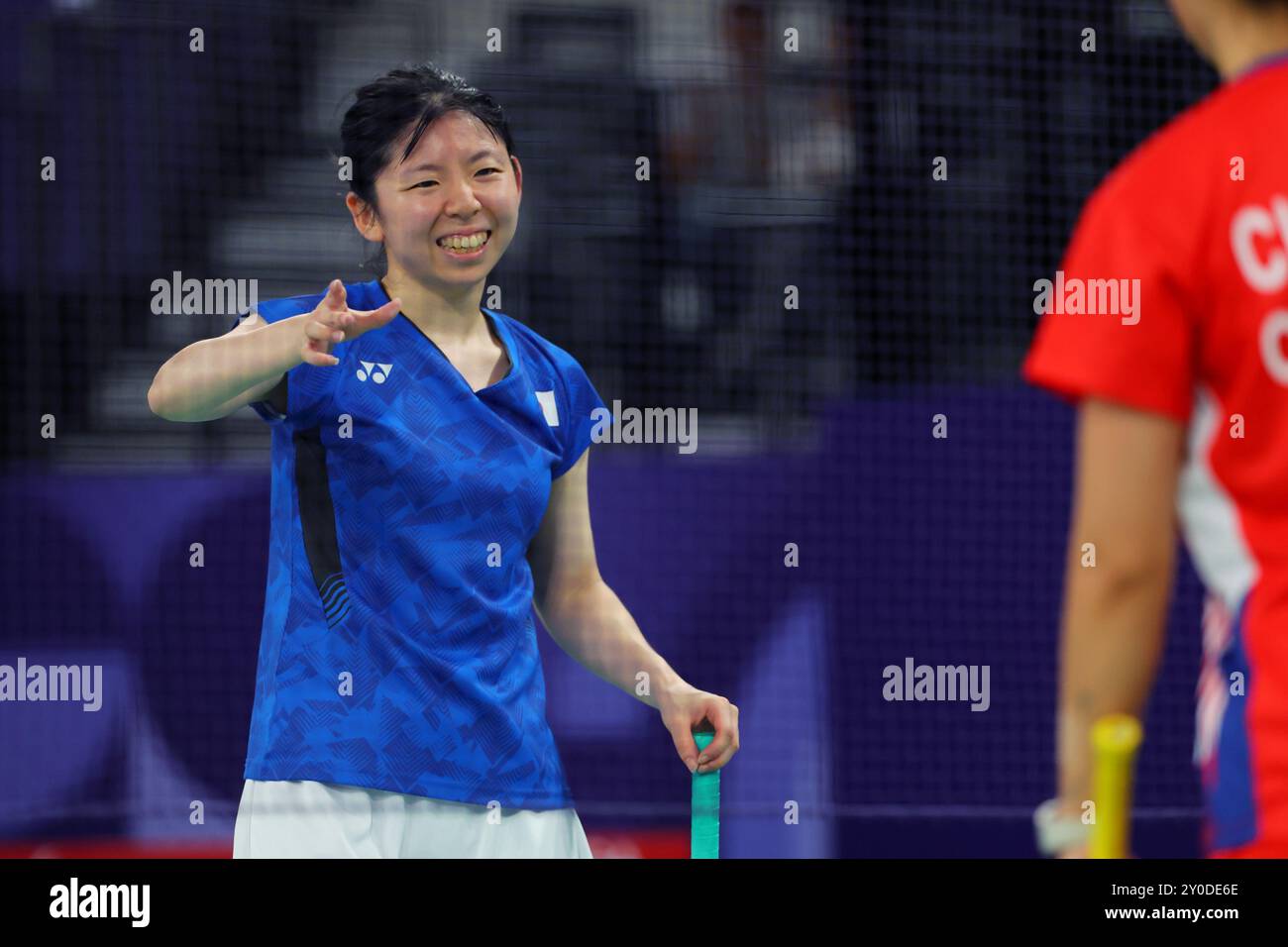 Paris, France. 1st Sep, 2024. Haruka Fujino (JPN) Badminton : Womens ...