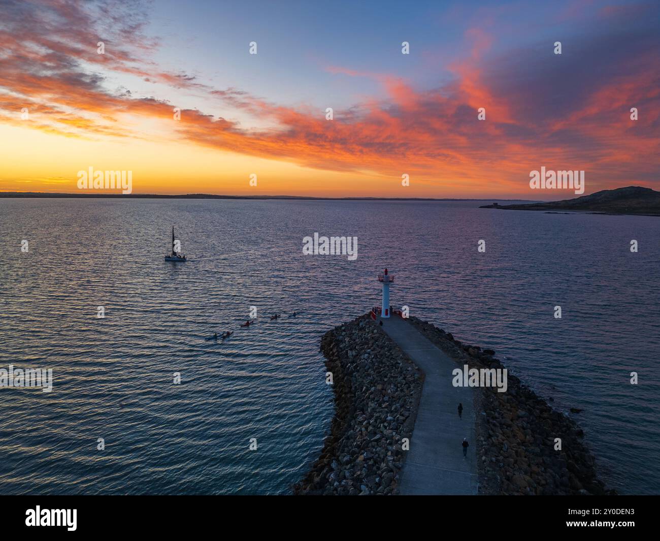 Sunset sky over Howth Stock Photo - Alamy