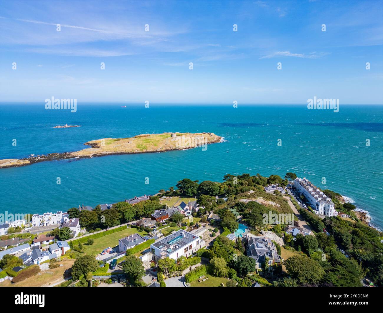 Dalkey aerial hi-res stock photography and images - Alamy