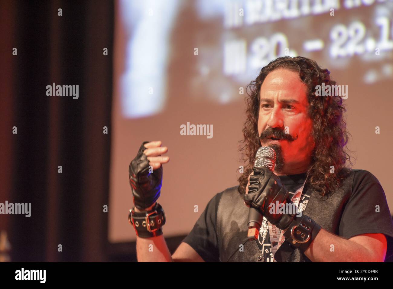 Bonn, Germany. 20th Oct 2017. Ari Lehman (* 1965), US actor, first ...