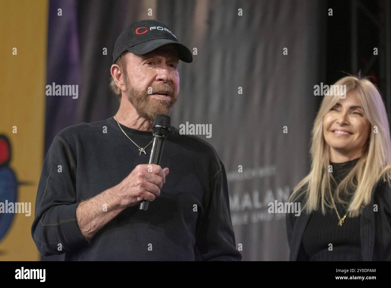 DORTMUND, GERMANY, December 1st 2018: Chuck Norris (*1940, American ...