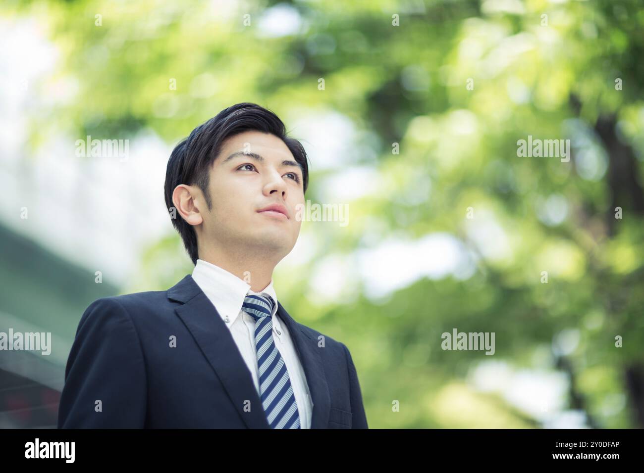 A Japanese businessman Stock Photo - Alamy
