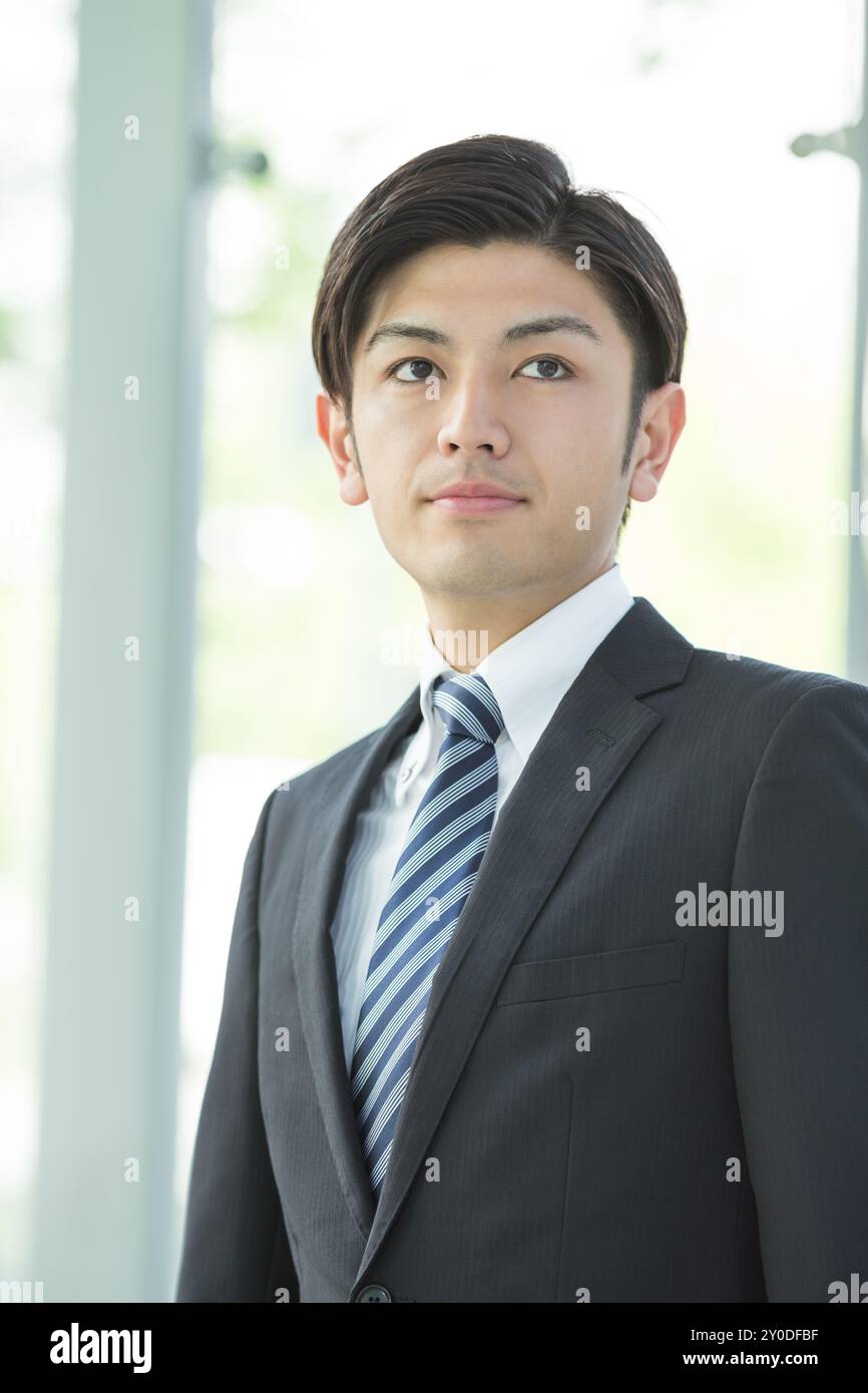 A Japanese businessman Stock Photo - Alamy