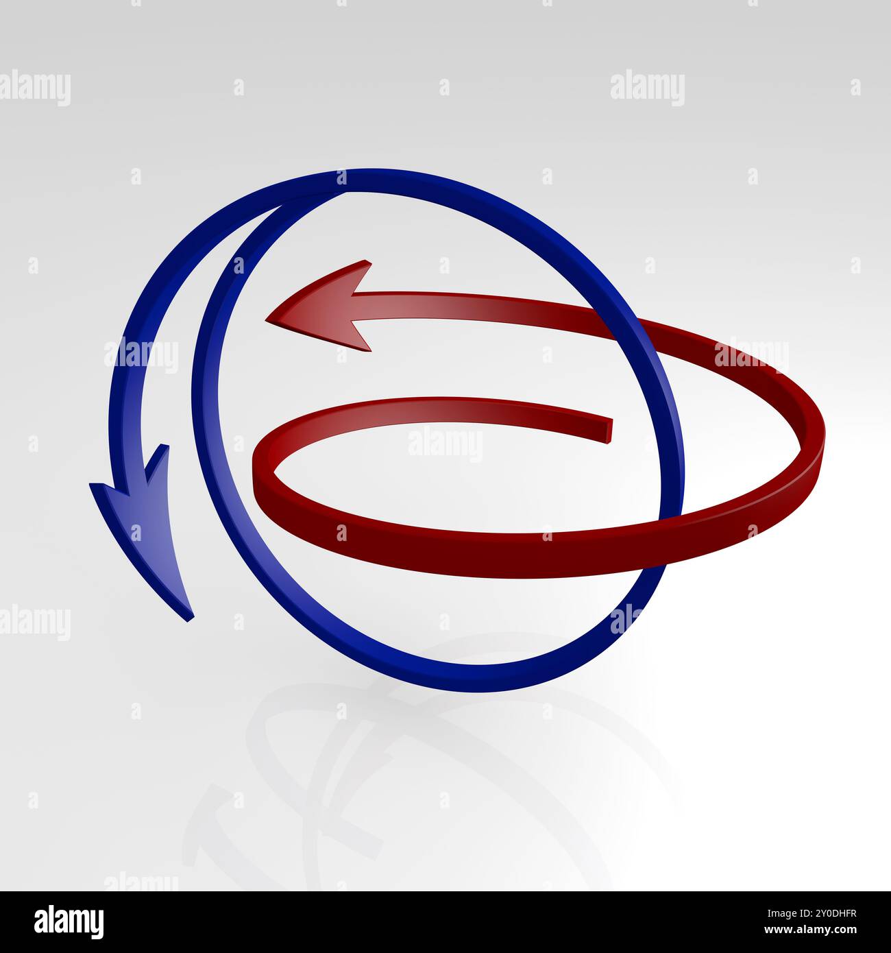 Curved arrow line Stock Photo - Alamy