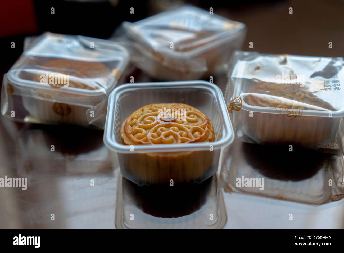 mooncakes, a traditional Chinese pastry to celebrate the mid-autumn ...