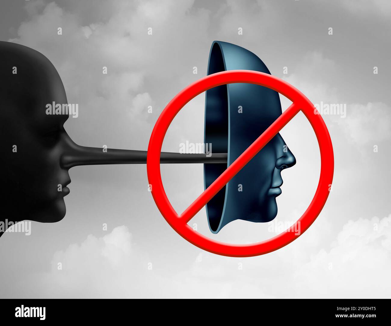 Deepfake ban or banning DeepFakes and regulating AI Concept to regulate ...