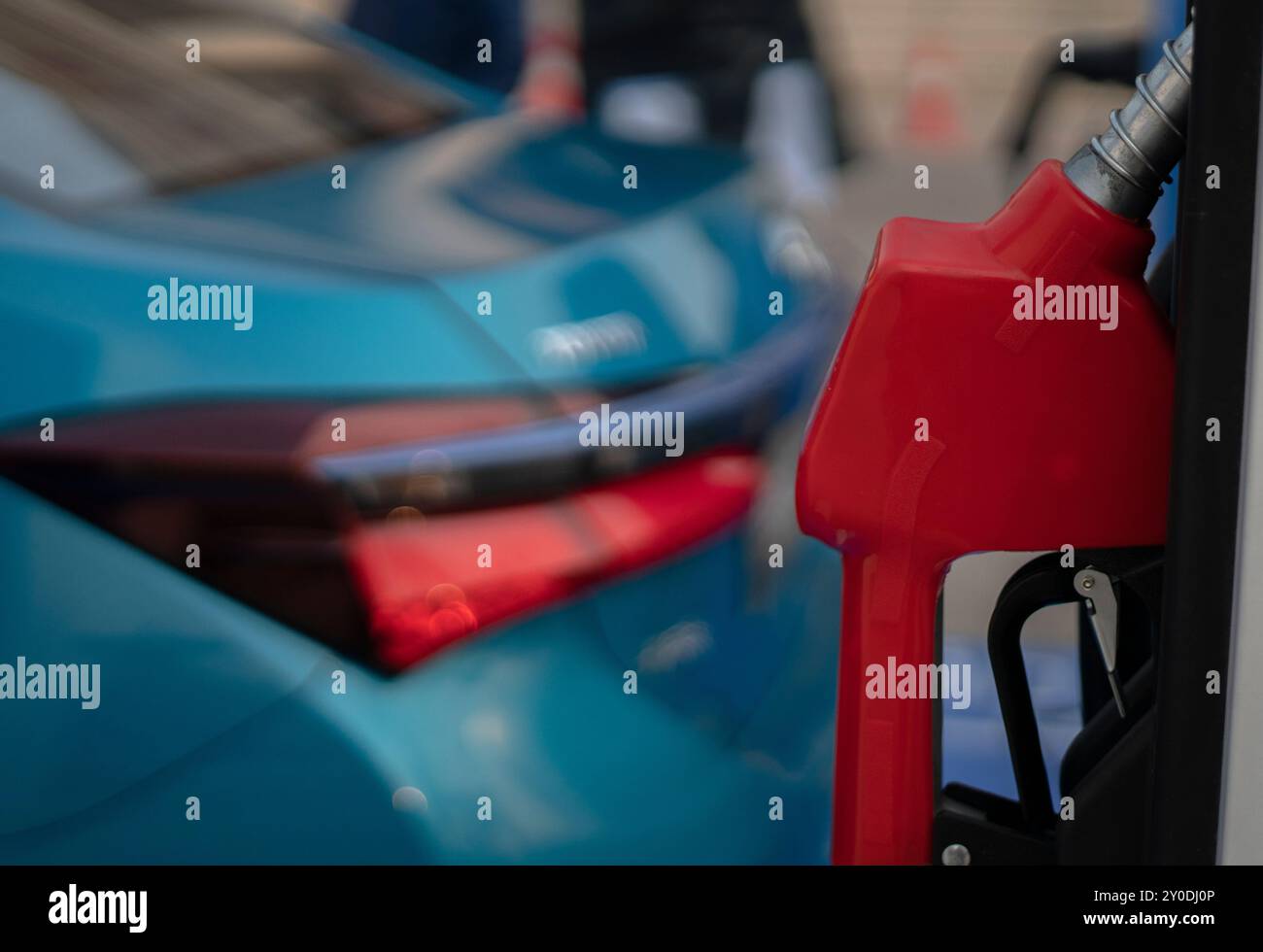 Fuel gun in gas hi-res stock photography and images - Alamy