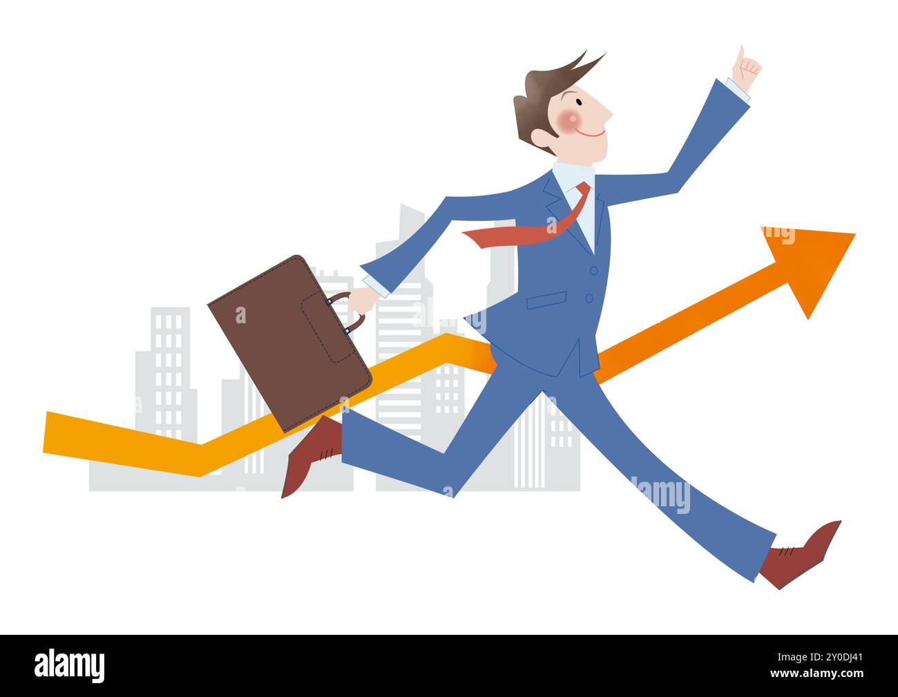 Commuting business people Cut Out Stock Images & Pictures - Alamy