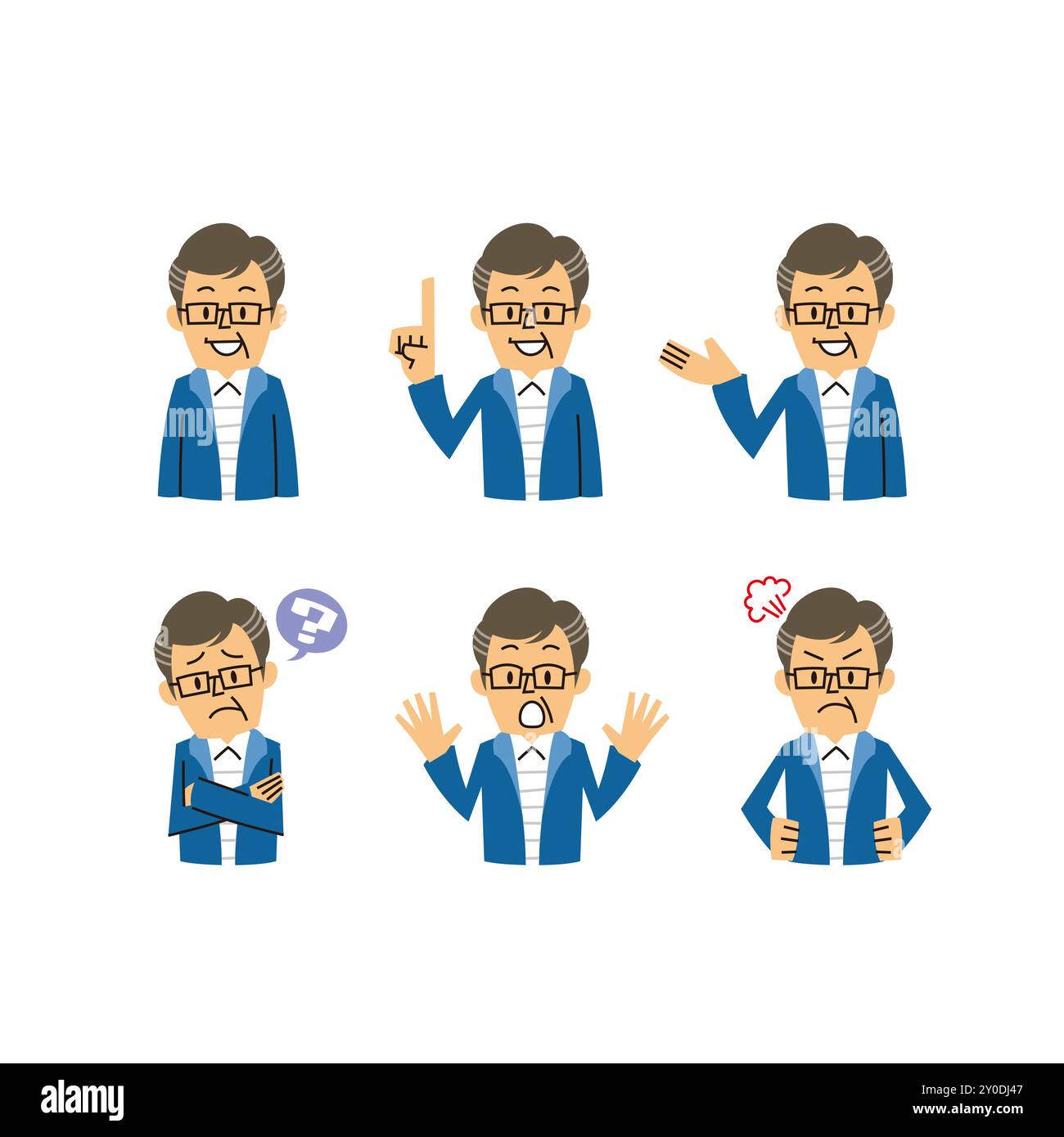 Expressions of anger Cut Out Stock Images & Pictures - Alamy