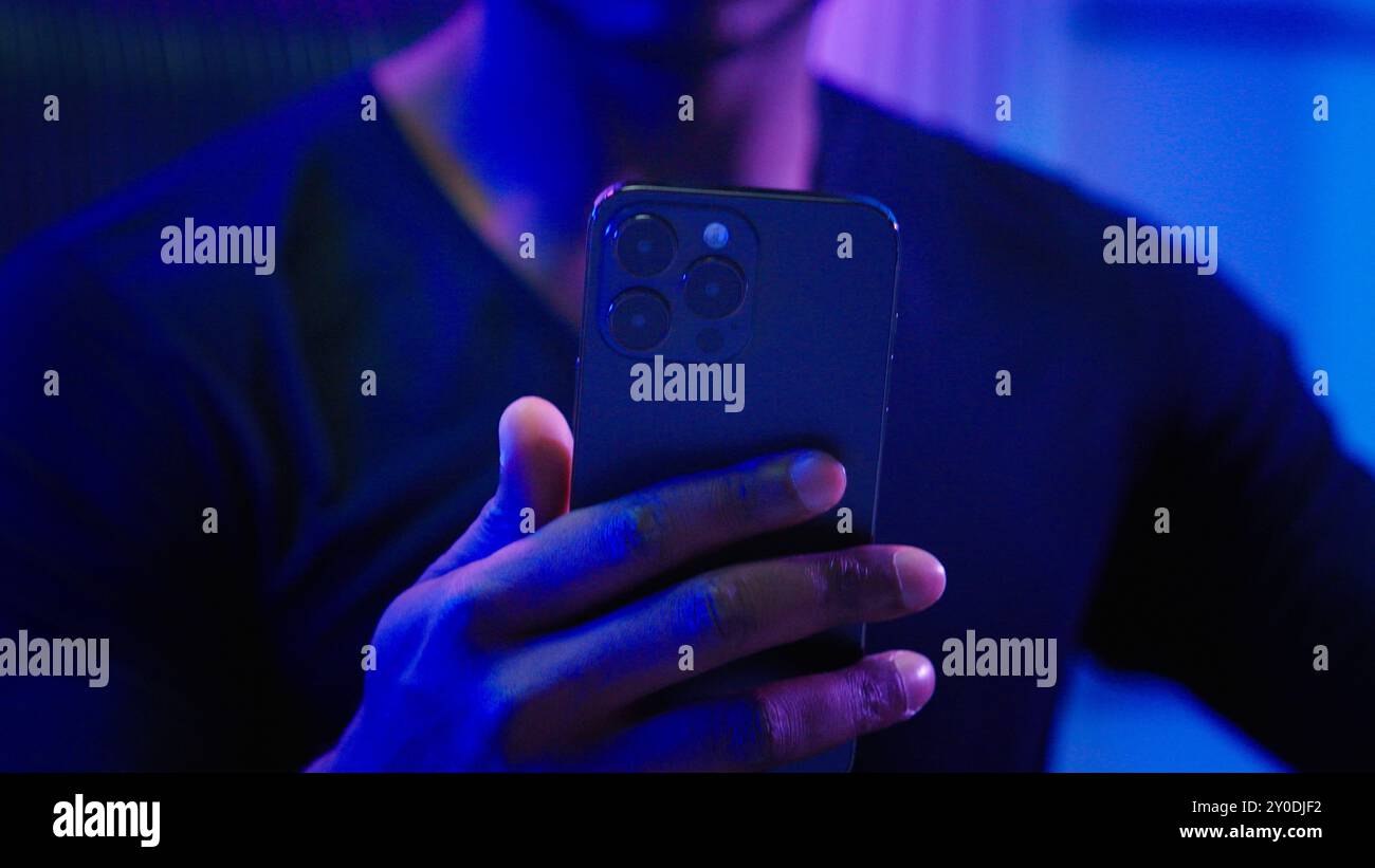 Futuristic game message hi-res stock photography and images - Alamy