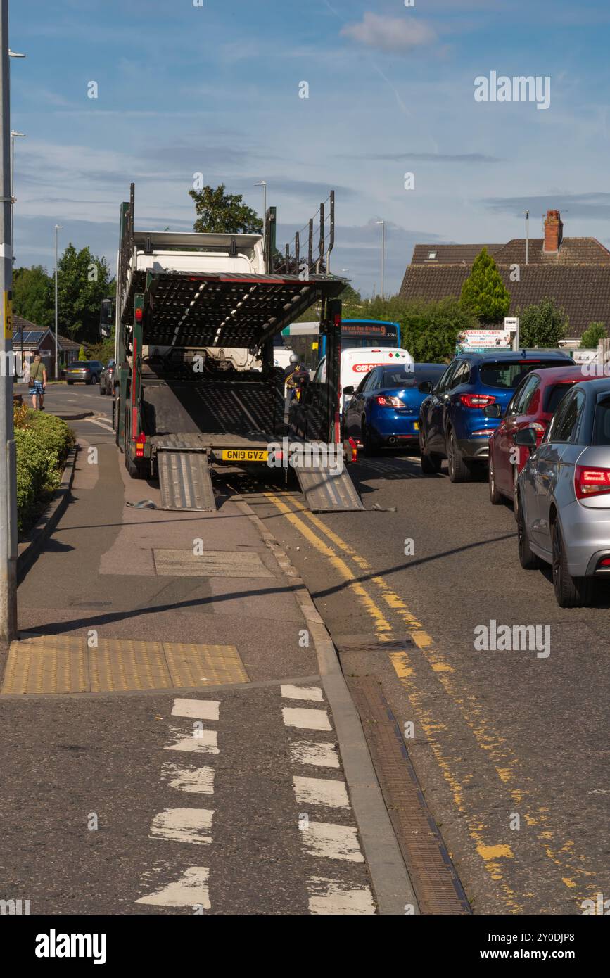Pavement obstruction, illegal, obstruct, parking, pavement, building ...