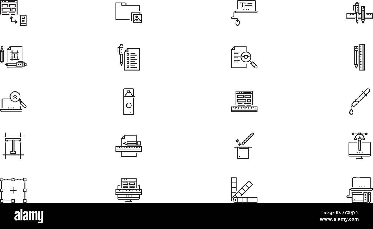 Graphic design icons High-Quality Vector Icons Collection with Editable ...
