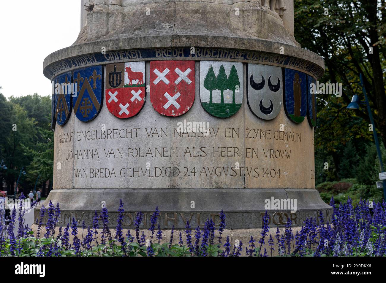 Breda The Netherlands September 2024 Baroniemonument in Park Valkenberg ...