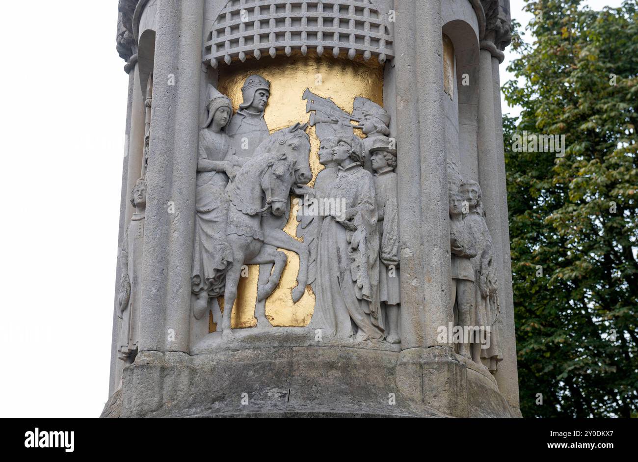 Breda The Netherlands September 2024 Baroniemonument in Park Valkenberg ...