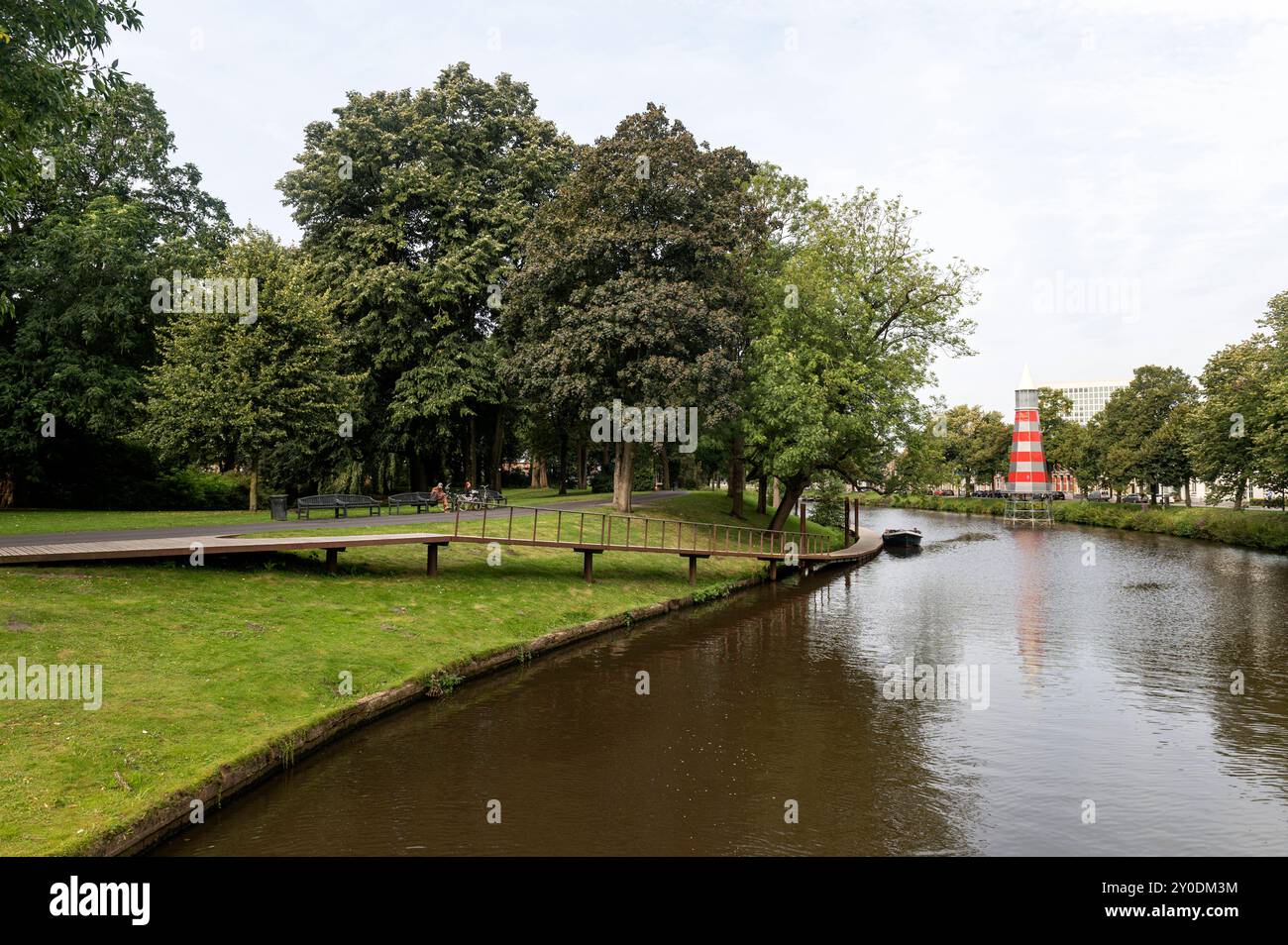 Breda The Netherlands September 2024 Park Valkenberg. Public spaces ...