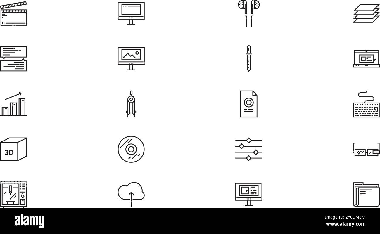 Design tools icons High-Quality Vector Icons Collection with Editable ...