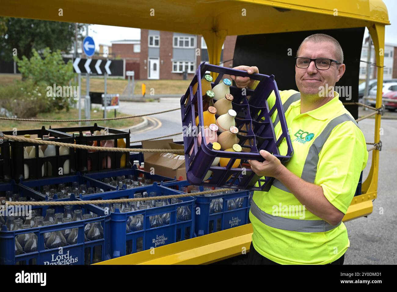 Essex UK 2nd Sep 2024. An Essex man with an obsession for collecting ...