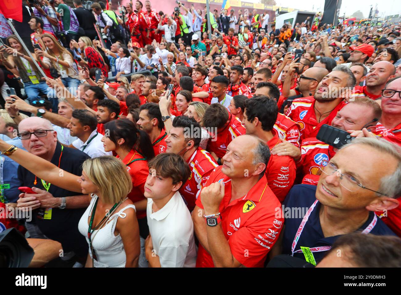Frederic Vasseur (FRA) - Scuderia Ferrari F1 Team Principal and hist ...