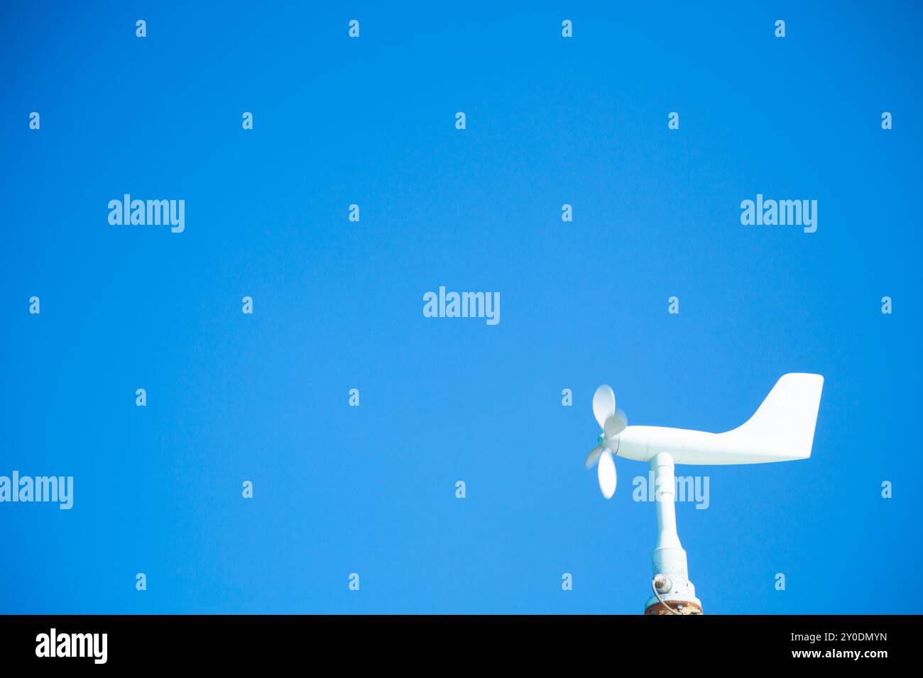 It is the anemoscope with blue sky Stock Photo - Alamy