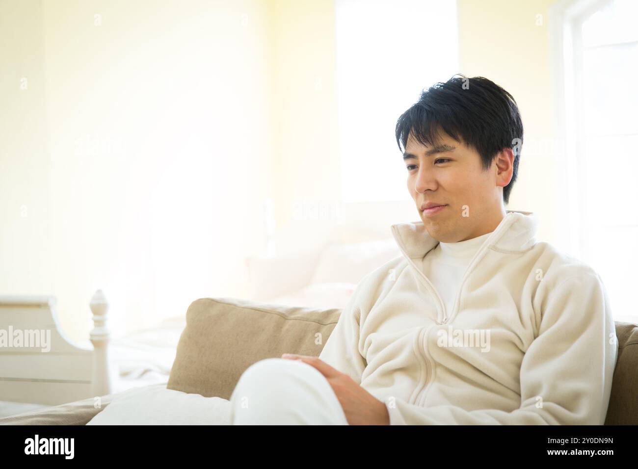 A relaxed man Stock Photo - Alamy