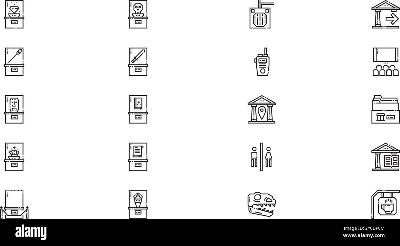 Museum icon pack High-Quality Vector Icons Collection with Editable ...