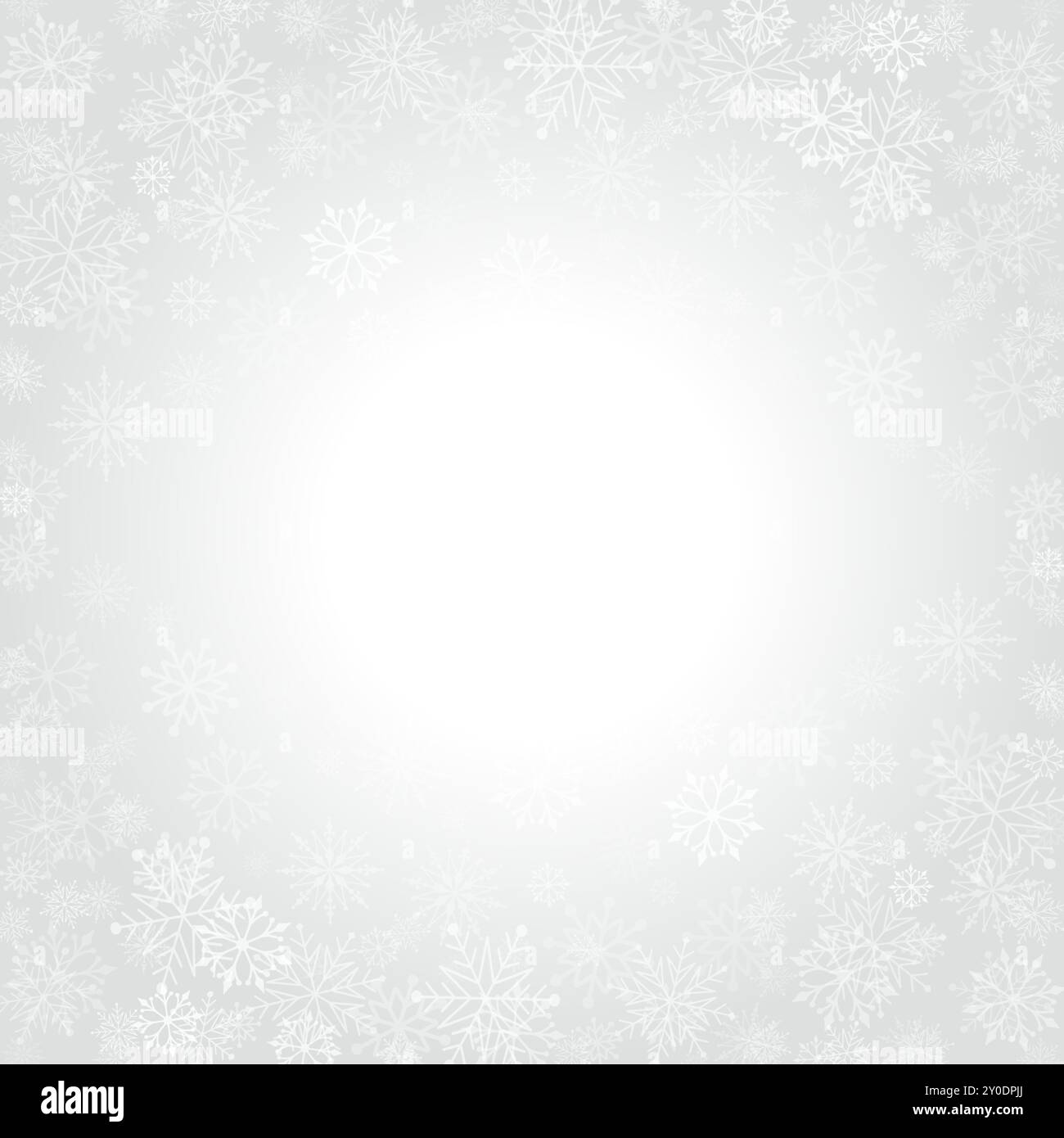 Christmas snowflakes and celebration light vector background for design ...