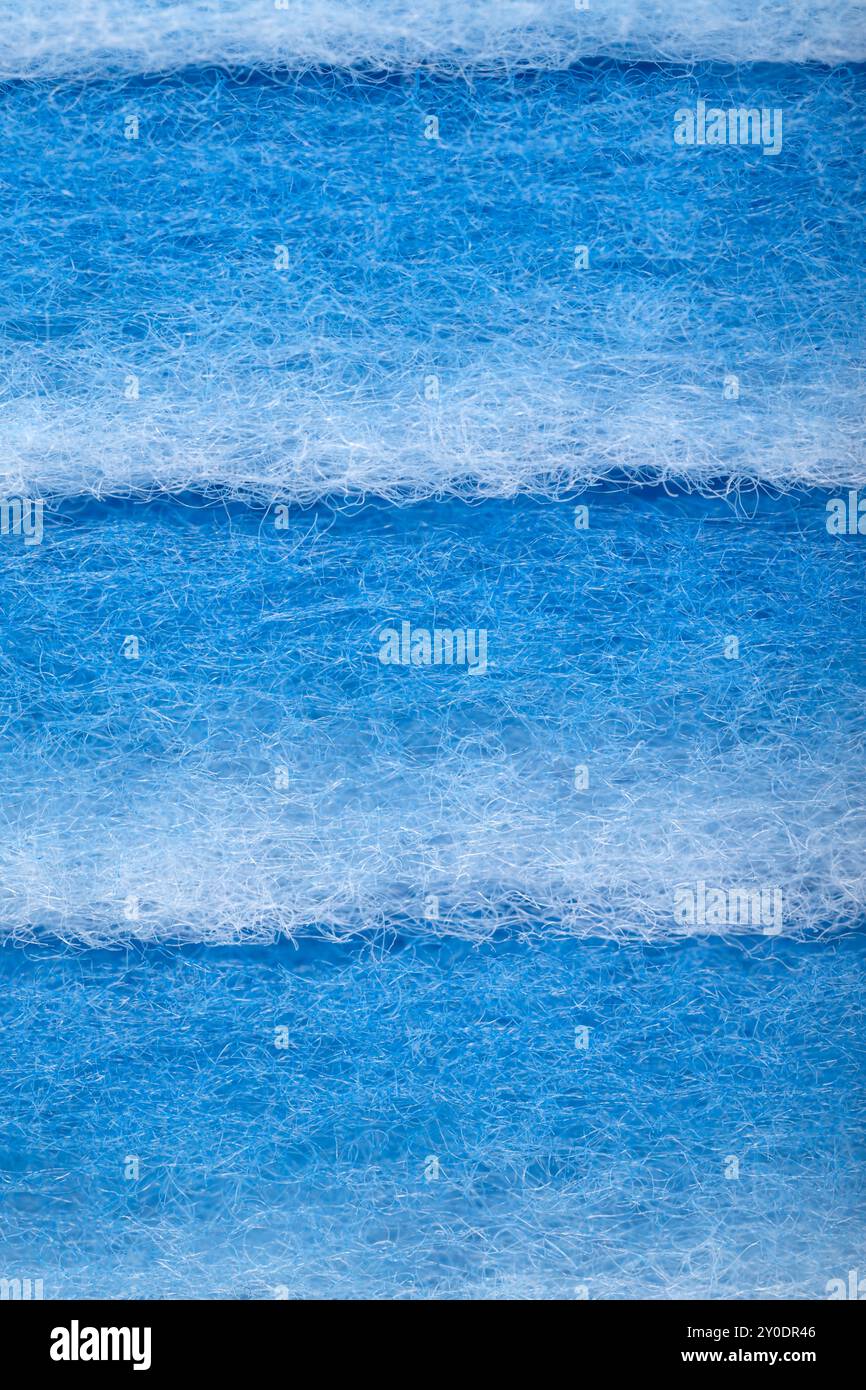 Blue Fiber Texture of Filter Material Stock Photo - Alamy