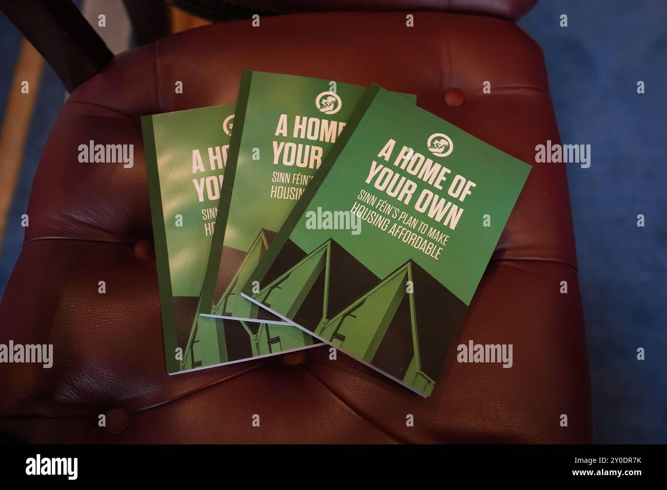 Literature at the launch of "A Home Of Your Own", Sinn Fein's ...