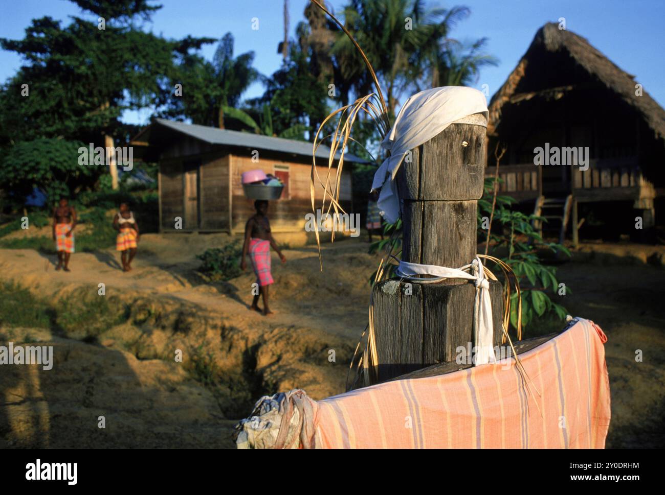 Maroon People, Suriname Stock Photo - Alamy