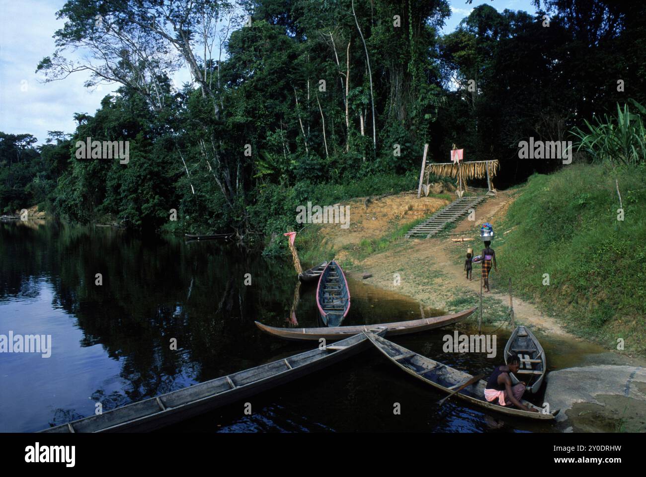 Maroon People, Suriname Stock Photo - Alamy