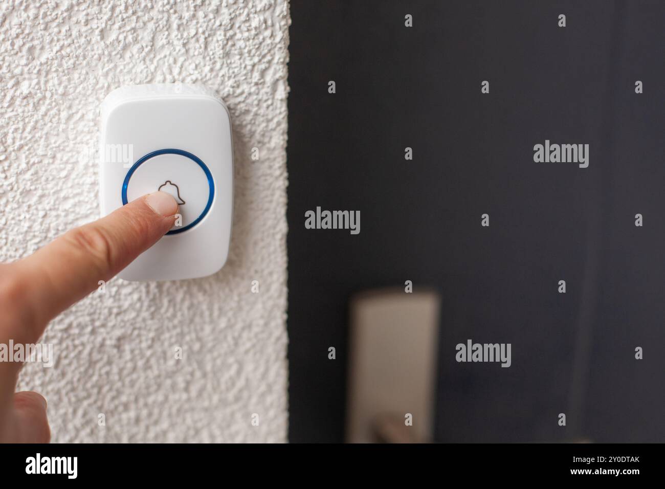 White doorbell hi-res stock photography and images - Alamy