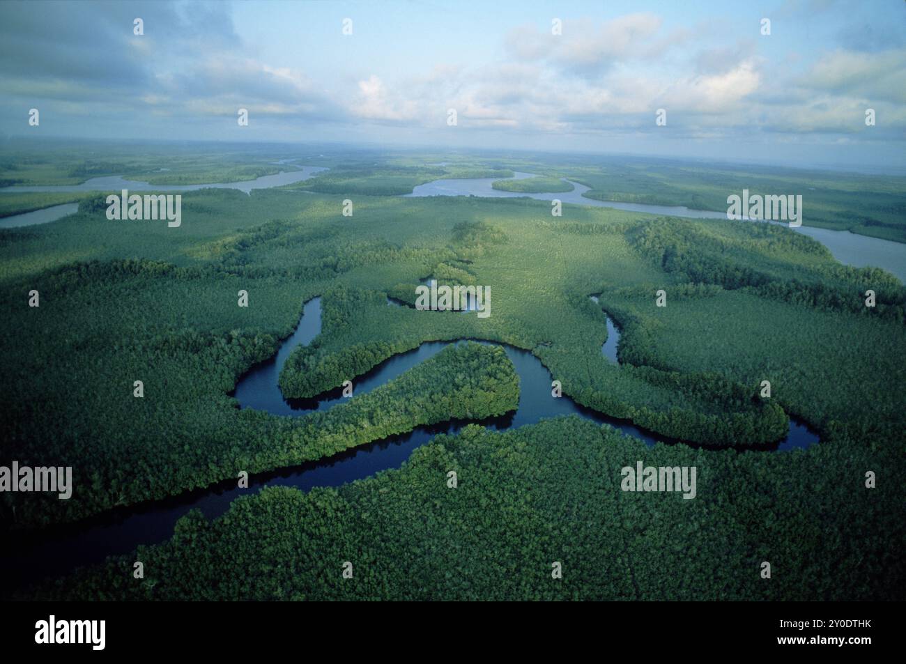 Congo river zaire africa aerial hi-res stock photography and images - Alamy