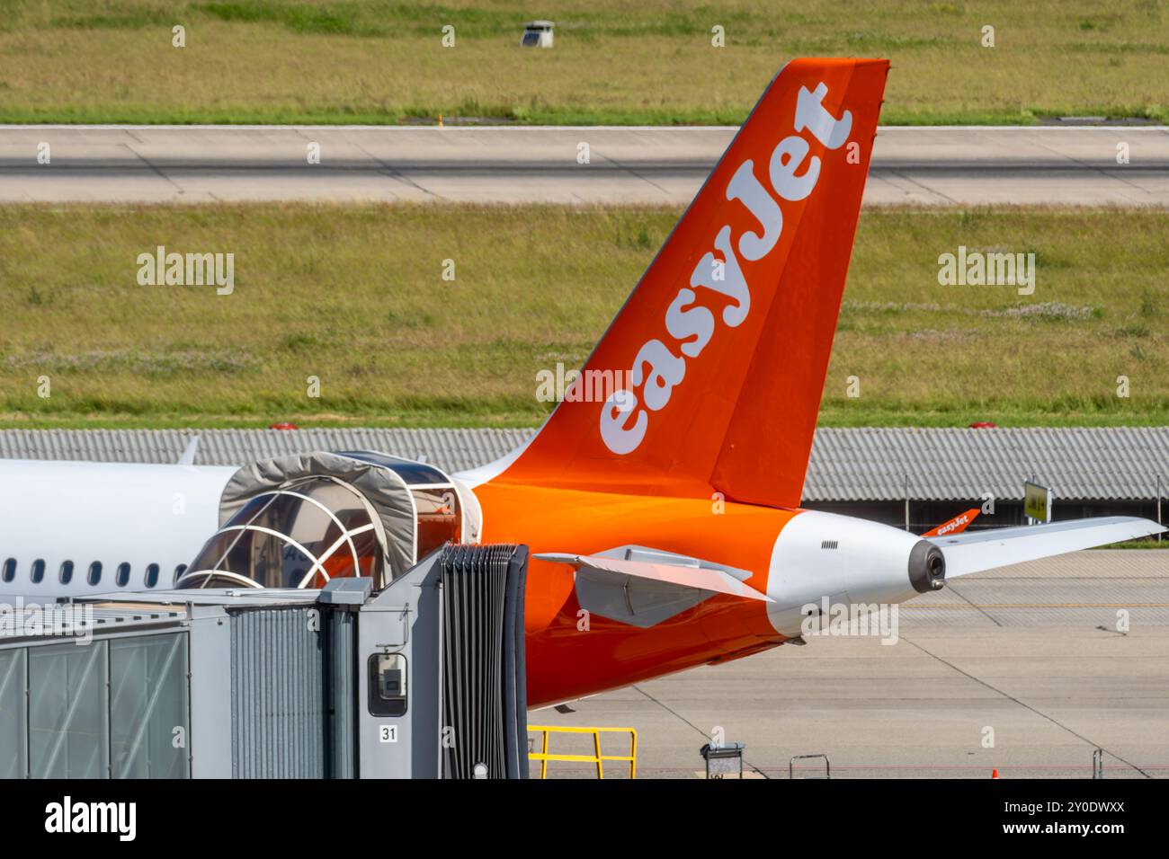 eneva, Switzerland - september 29, 2024 : sign and logo on an airplane ...
