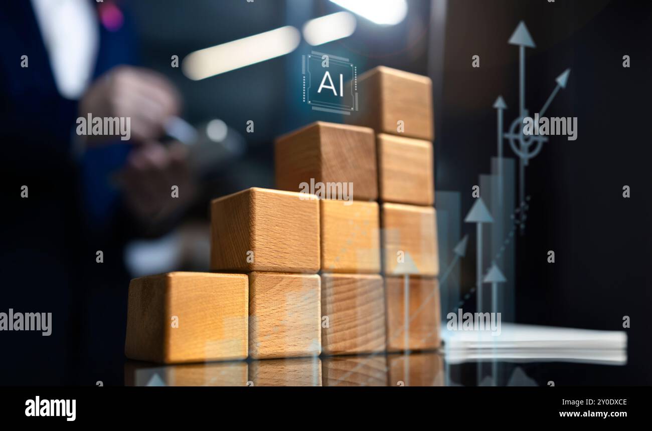 AI-Driven Business Growth Building Blocks Stock Photo - Alamy AI-Driven Business Growth Building Blocks Stock Photo - Alamy