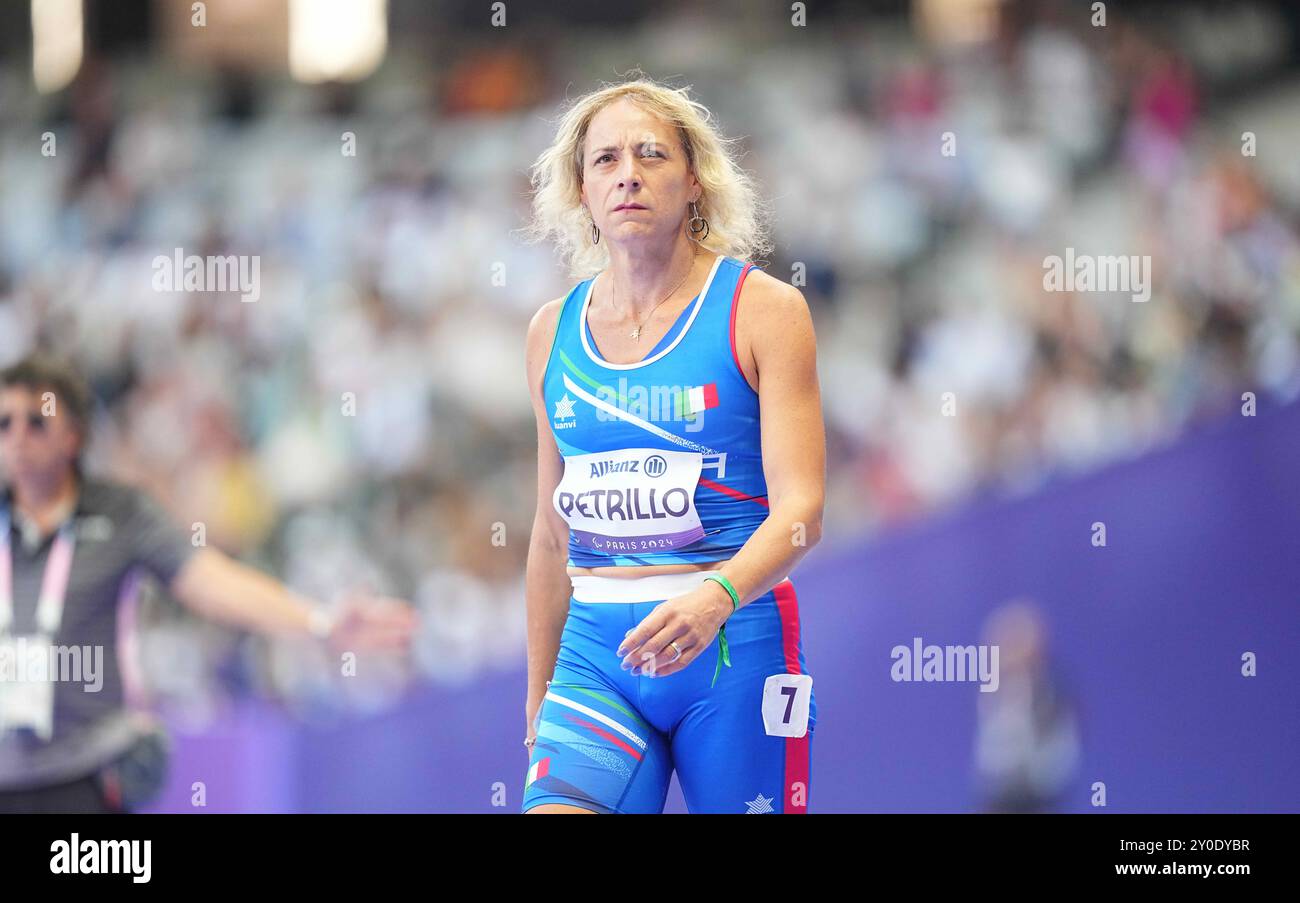 Stade de France, Paris, France. 02nd Sep, 2024. Valentina Petrillo of ...