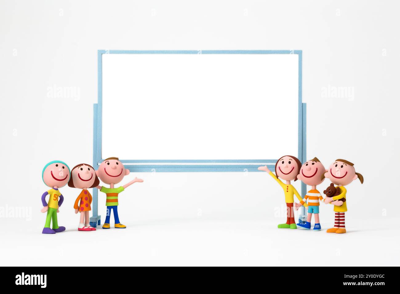 Children and whiteboard Stock Photo - Alamy