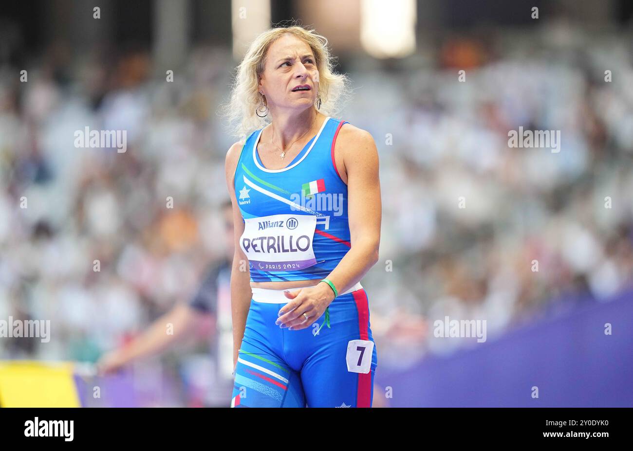 Stade de France, Paris, France. 02nd Sep, 2024. Valentina Petrillo of ...