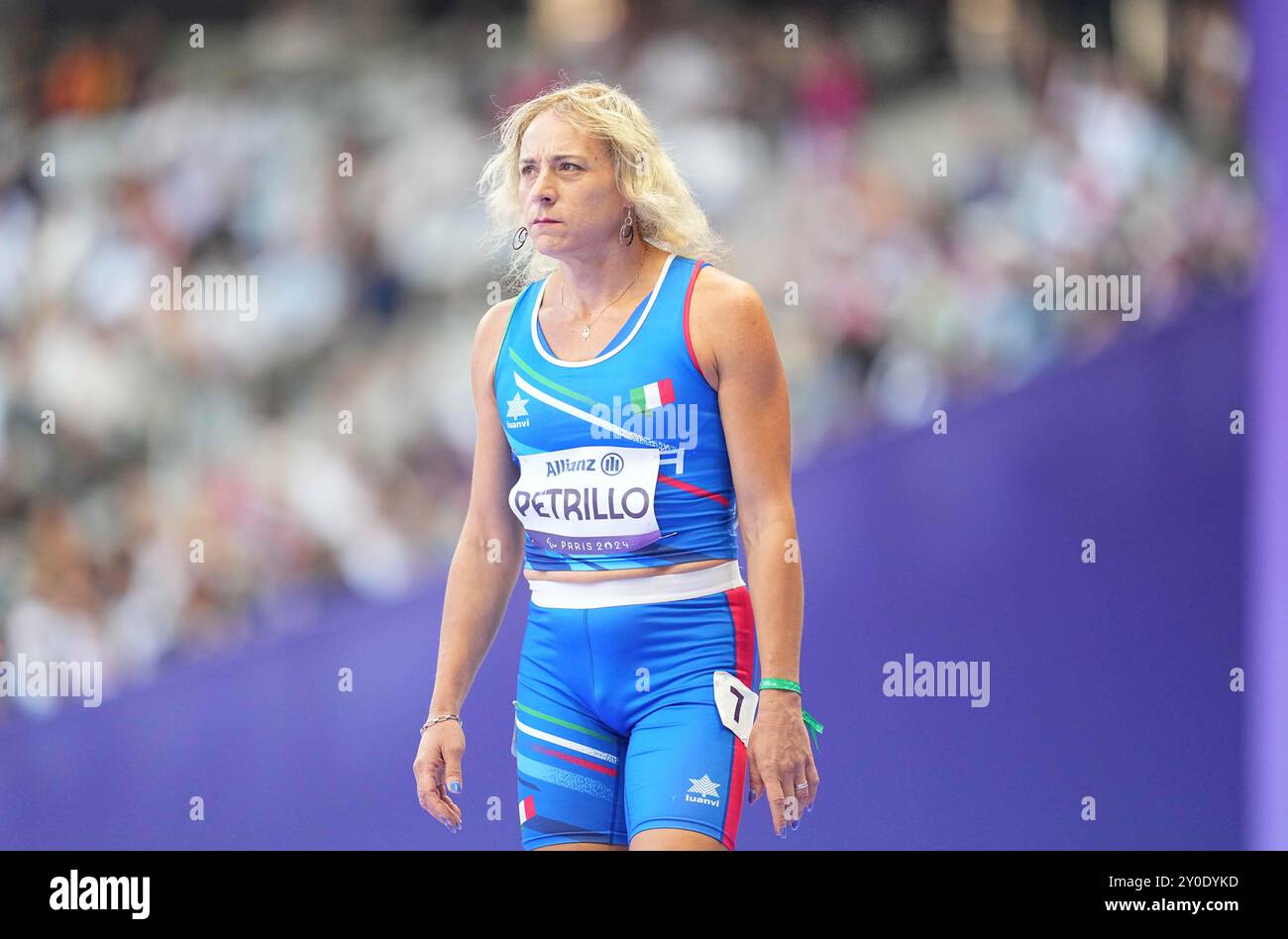 Stade de France, Paris, France. 02nd Sep, 2024. Valentina Petrillo of ...
