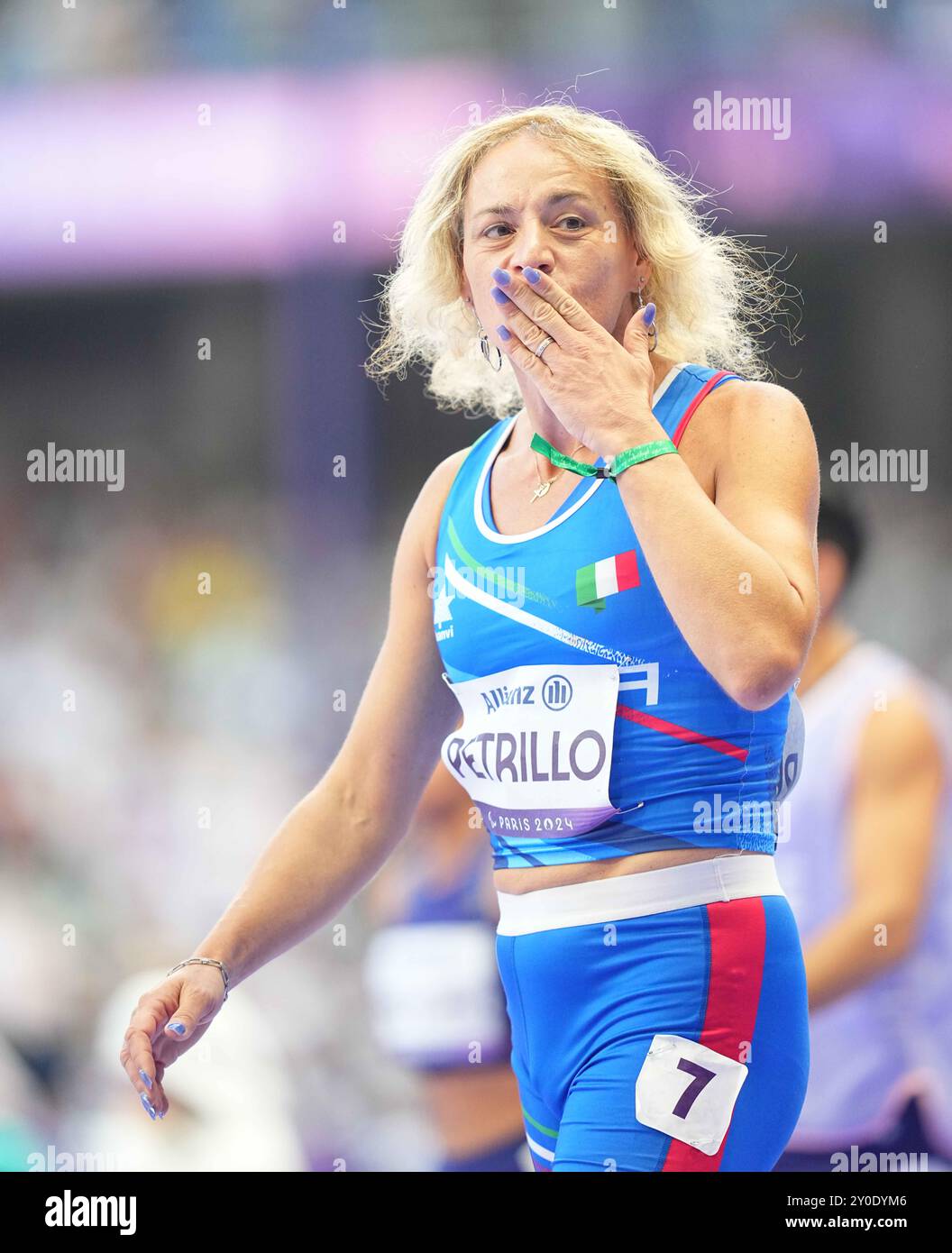 Stade de France, Paris, France. 02nd Sep, 2024. Valentina Petrillo of ...