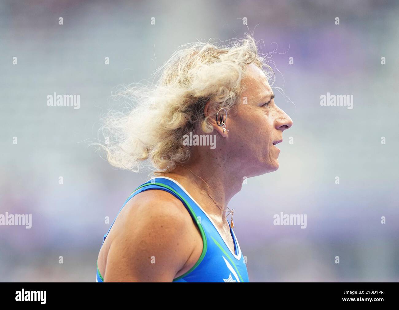 September 02 2024: Valentina Petrillo of Italy in action in Women's ...