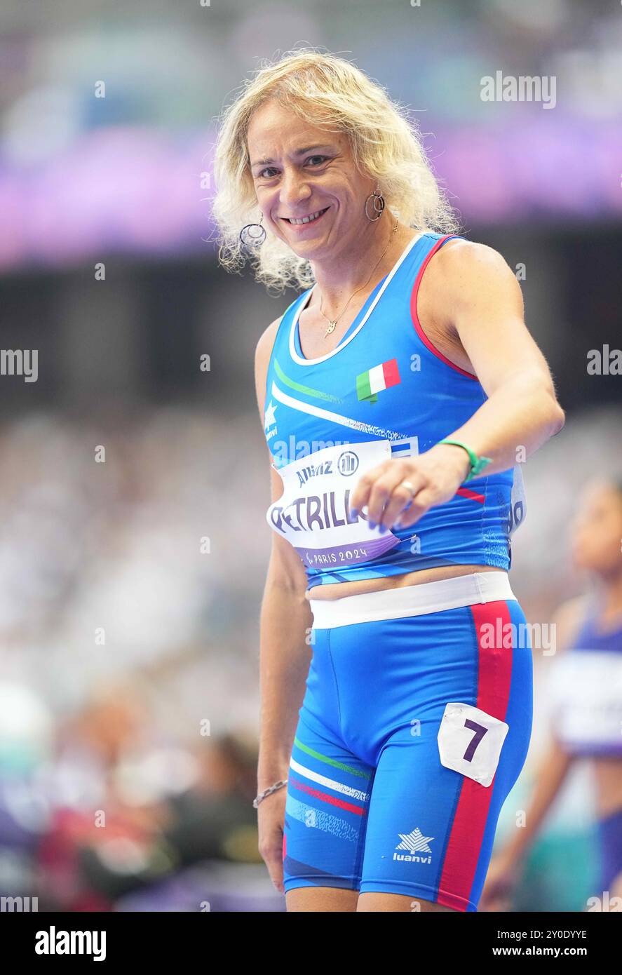 Stade de France, Paris, France. 02nd Sep, 2024. Valentina Petrillo of ...
