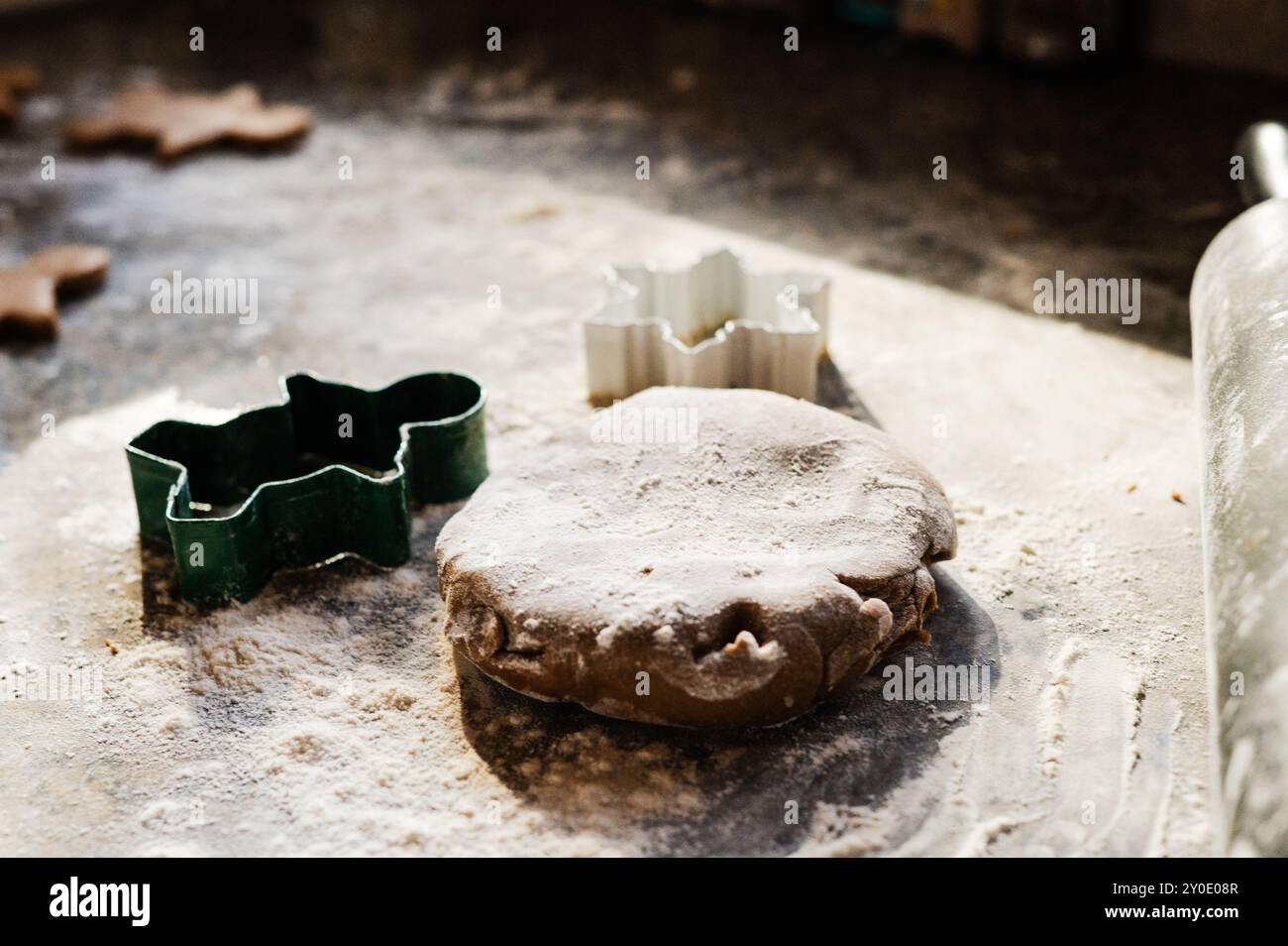 Gingerbread dough prep hi-res stock photography and images - Alamy